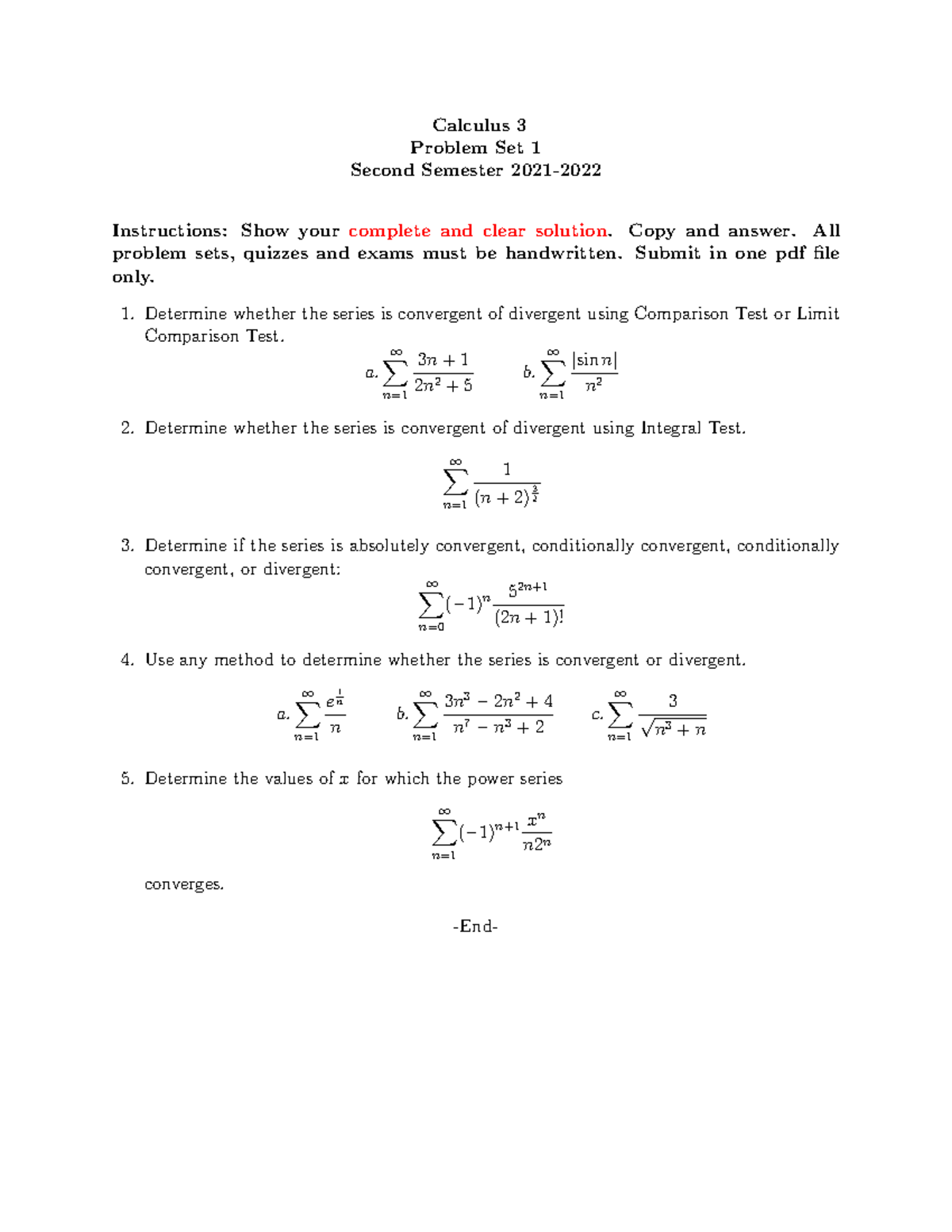 Calculus 3-Problem Set 1 c4bfb6499842 b79267057 ddb8bf44e76 - Calculus ...