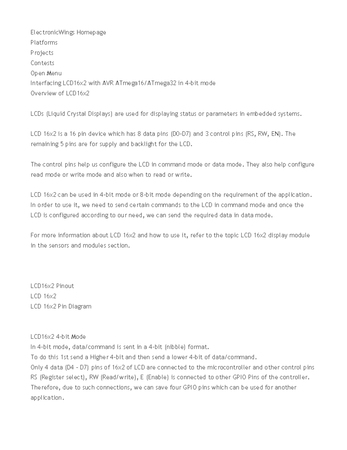 My code - msp code - ElectronicWings Homepage Platforms Projects ...