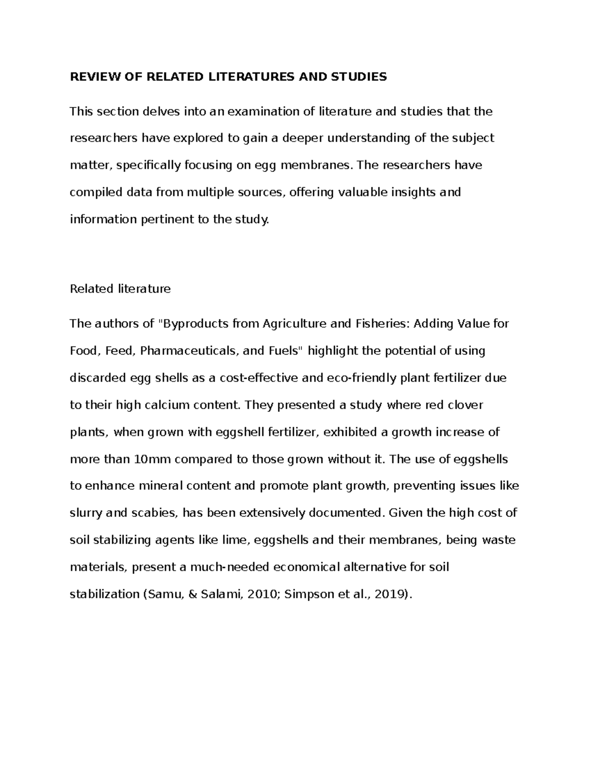 Rrl-research - Msnsbahhababanab - REVIEW OF RELATED LITERATURES AND ...