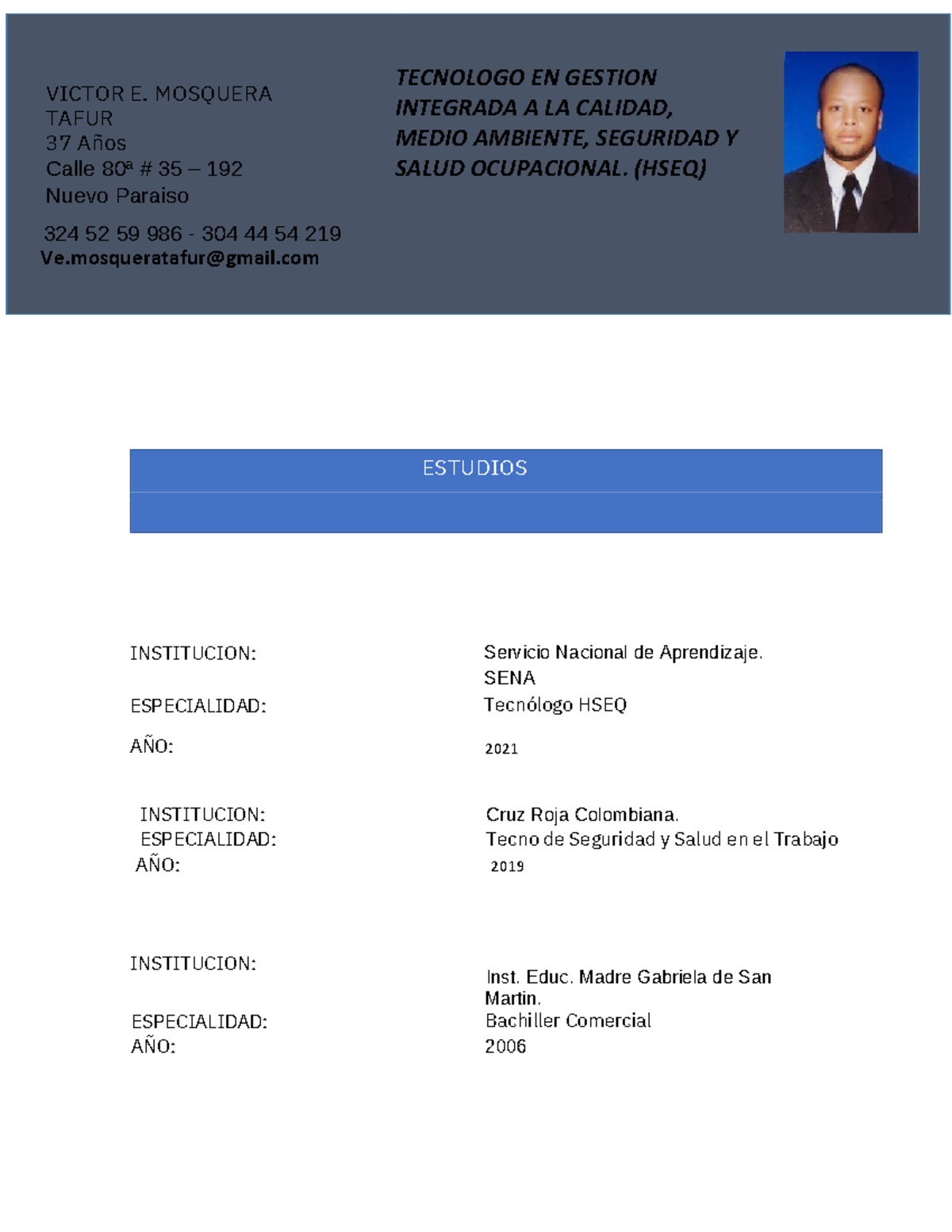 Vemt Hd V - Prqctica - Servicio Nacional de Aprendizaje. SENA Tecnólogo ...