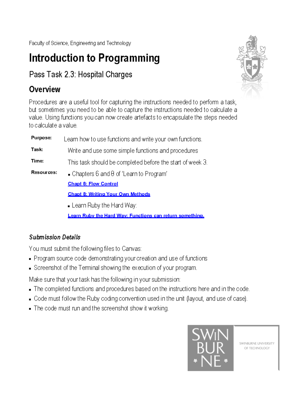 5 - This is practice materials - Faculty of Science, Engineering and ...