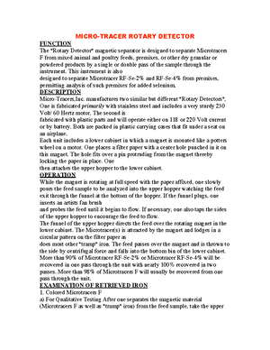 Micro Tracers Product Data Sheet - PRODUCT DATA SHEET - PRODUCT ...