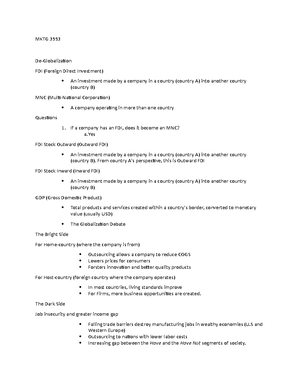 Government Intervention Tools - MKTG 3993 How a government can ...