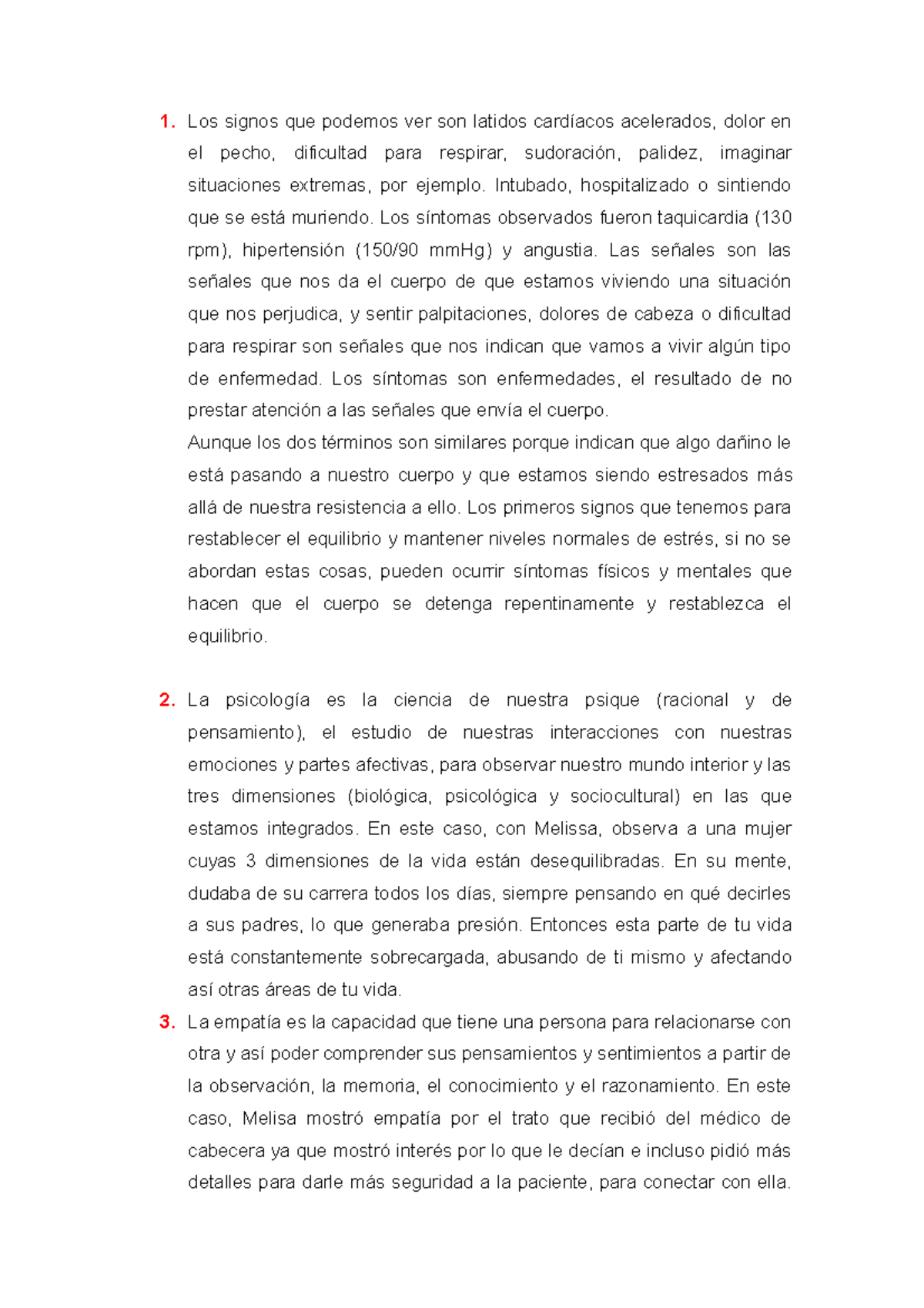 Victoria Tello 94171-9 Comision 5 TP3 - 1. Los signos que podemos ver ...