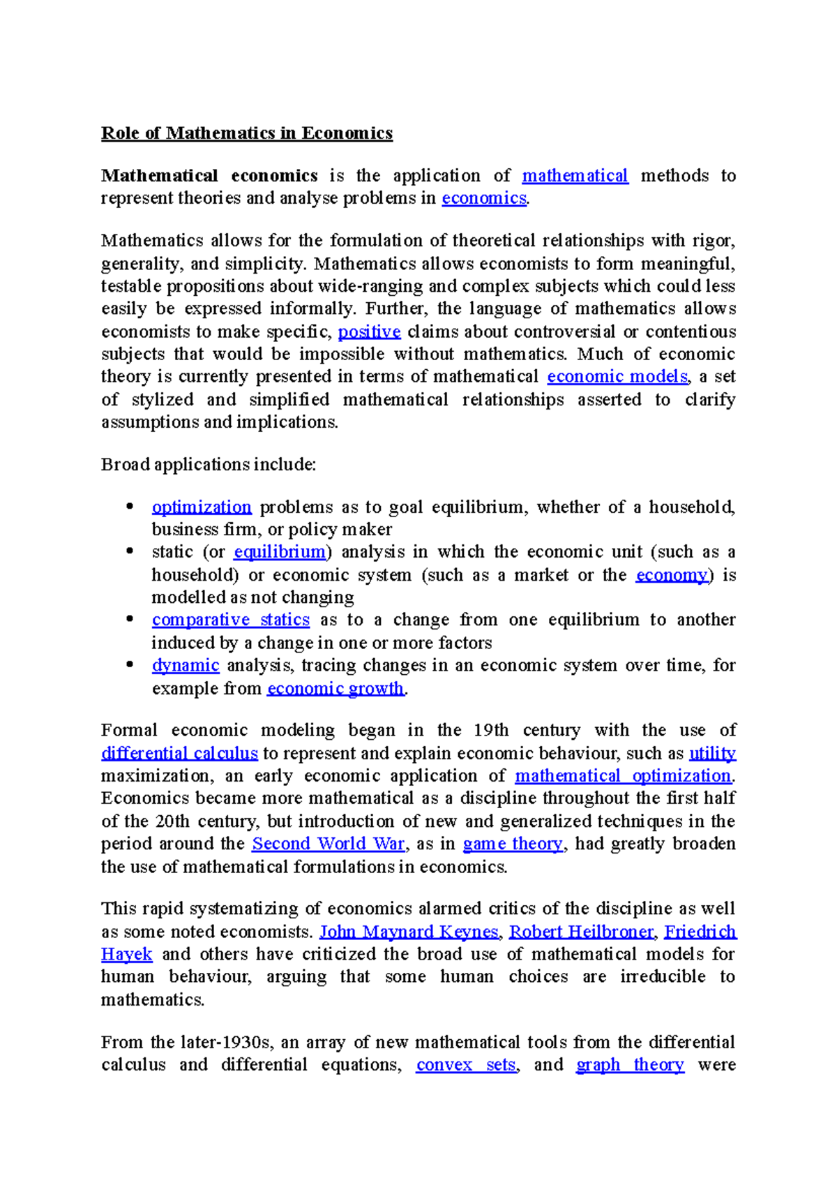 Role Of Mathematics In Economics Role Of Mathematics In Economics role-of-mathematics-in-economics-role-of-mathematics-in-economics
