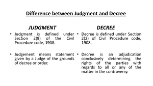 U1 - Unit 1 notes for Code of civil procedure - affairs; (b) the ...