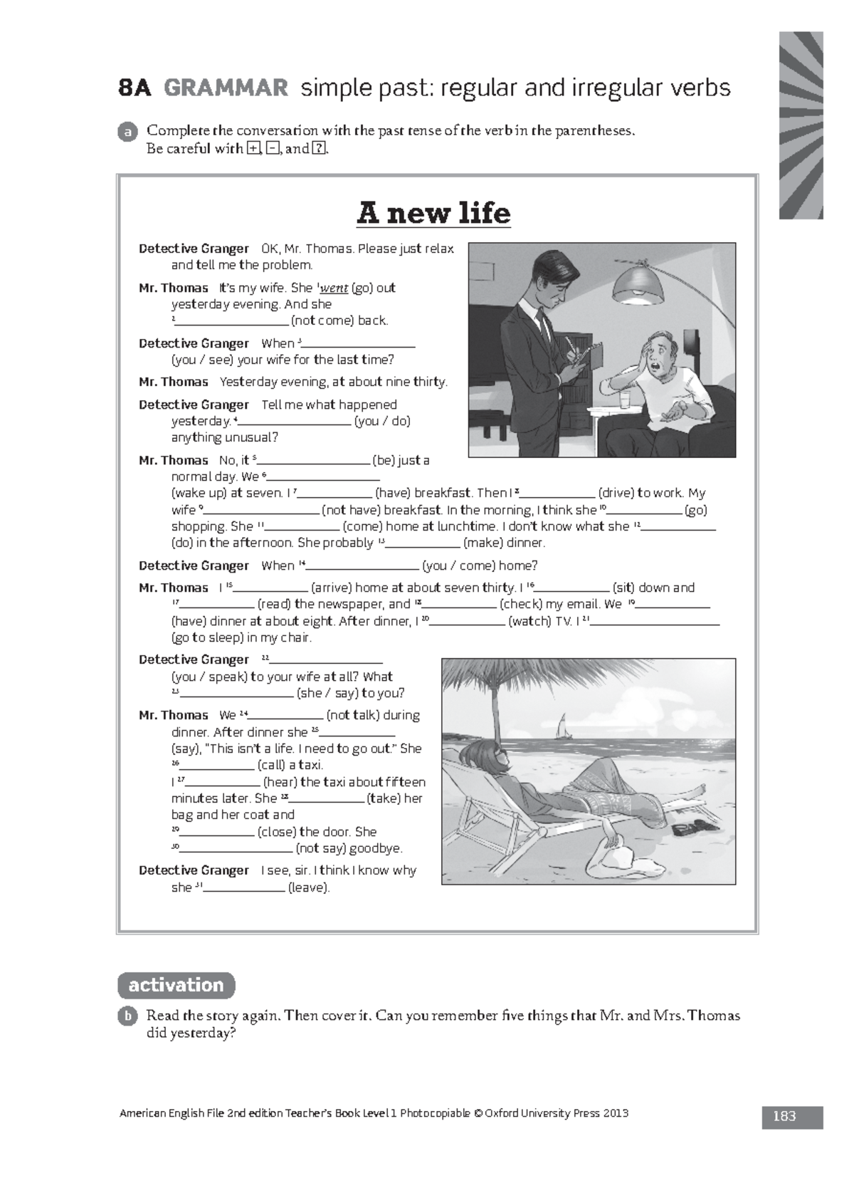 Grammar File8 - ingles - American English File 2nd edition Teacher’s ...