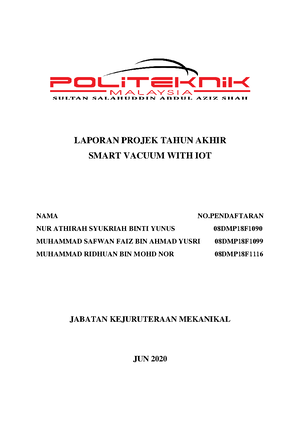 Fyp Final report - Civil Engineering - POLITEKNIK SULTAN SALAHUDDIN ...