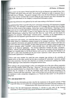 2021 SCF notes for printing - Wits University - Studocu