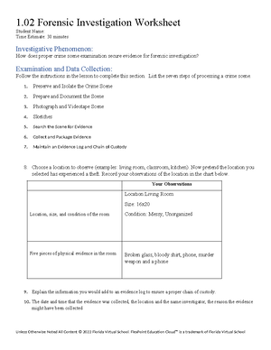 1.04 assignment - Documentary Evidence Worksheet Student Name: Time ...