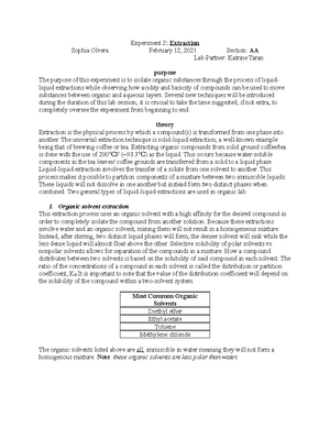 Experiment 1 Recrystallization & Melting Point Determination - Experiment 1 : Recrystallization ...