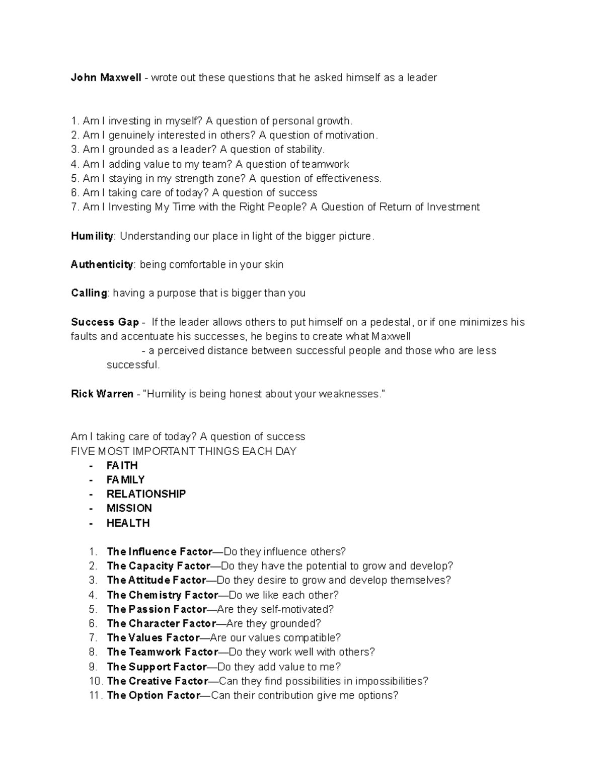 UBCV 7-8 - none - John Maxwell - wrote out these questions that he ...