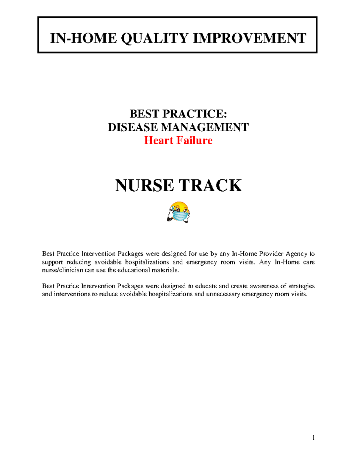 HF extra resource - different types of heart failure with assessments ...