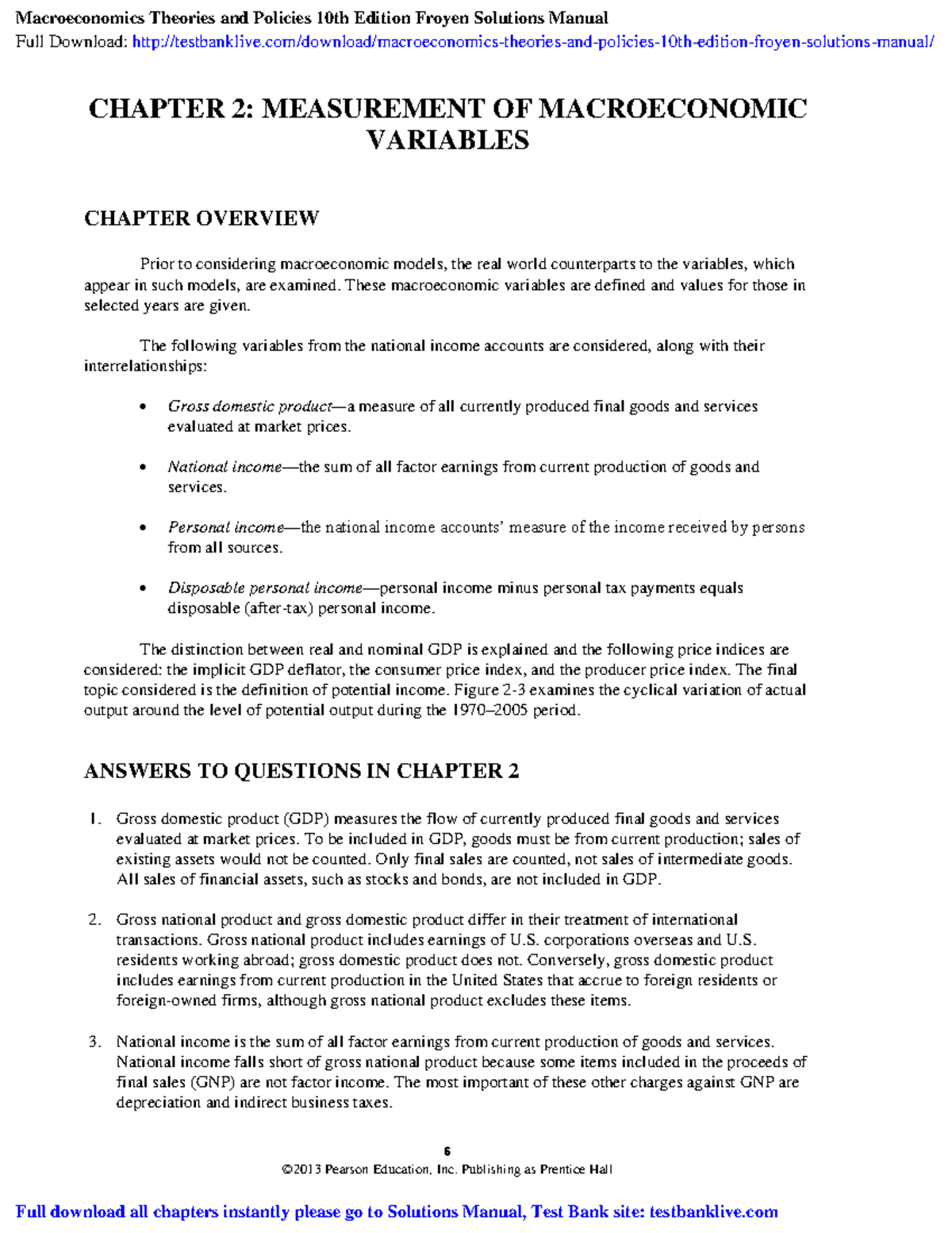 Solved of chapter 02 - 6 ©2013 Pearson Education, Inc. Publishing as ...