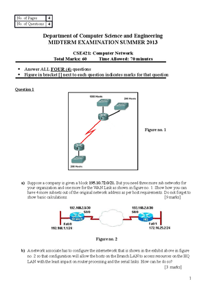 LSTM - computer networking - Studocu