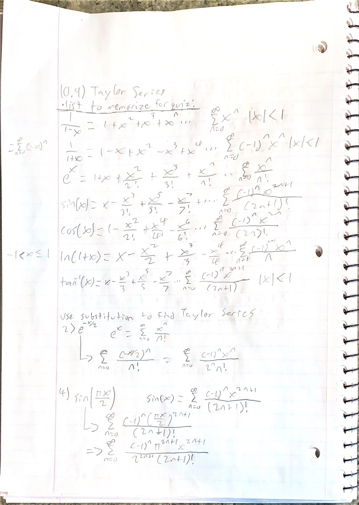 1023 notes Taylor series 3 - MA 1023 - Studocu