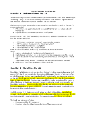 Aldi case study - Laws2300 - Studocu