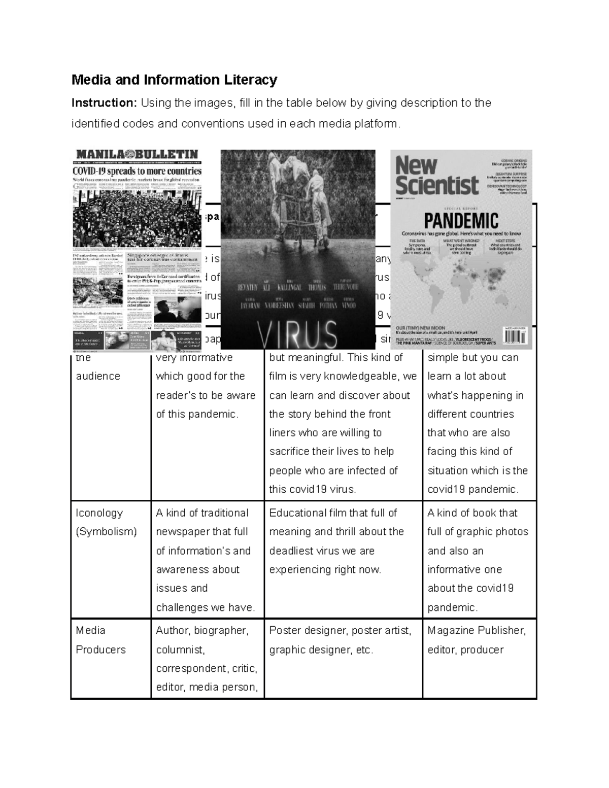 Media And Information Codes And Convention Media And Information