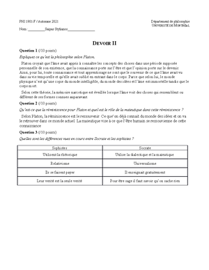 Cours 12 Exo revision - travaux pratique - Cours 12 Exercices de ...