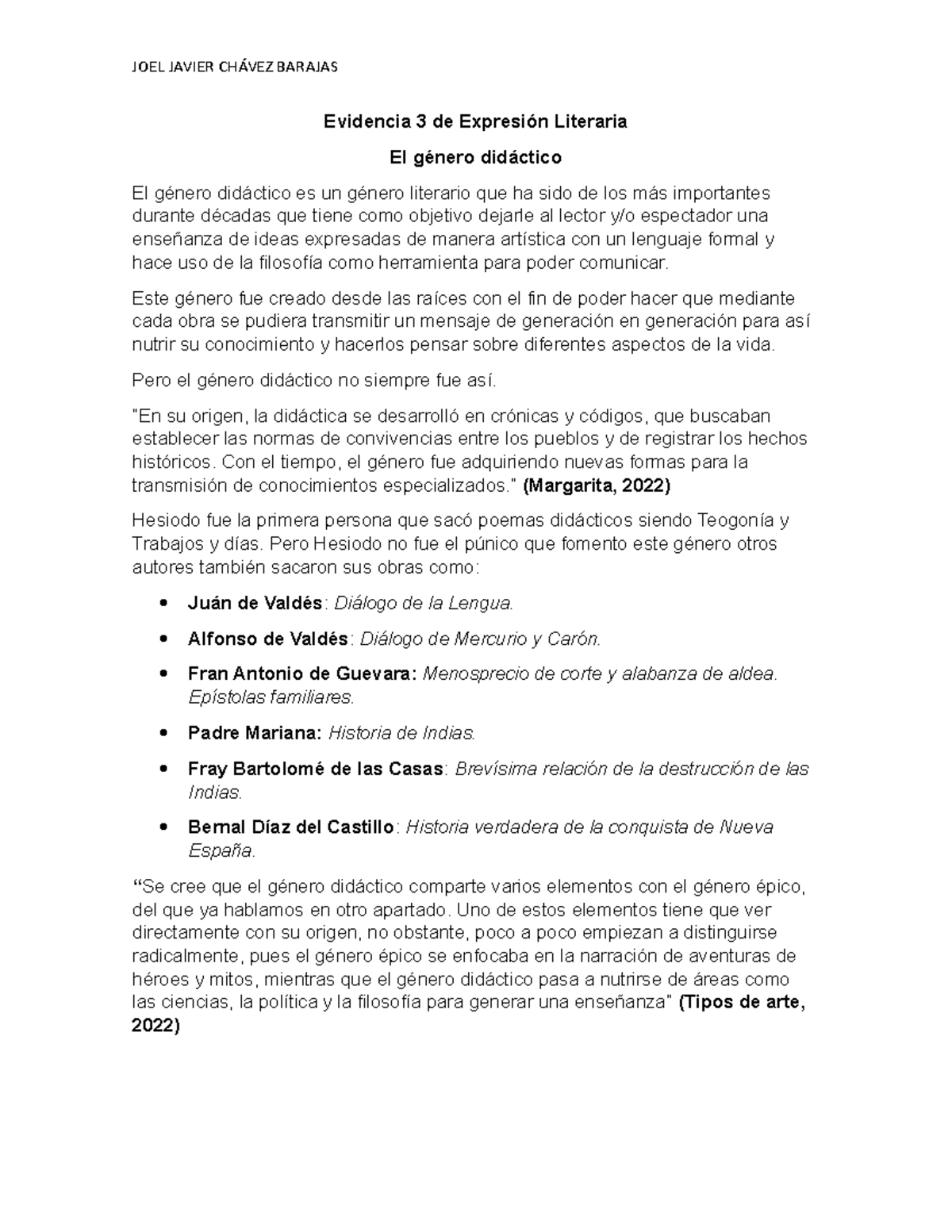 Evidencia 3 de Expresión Literaria - Este género fue creado desde las ...