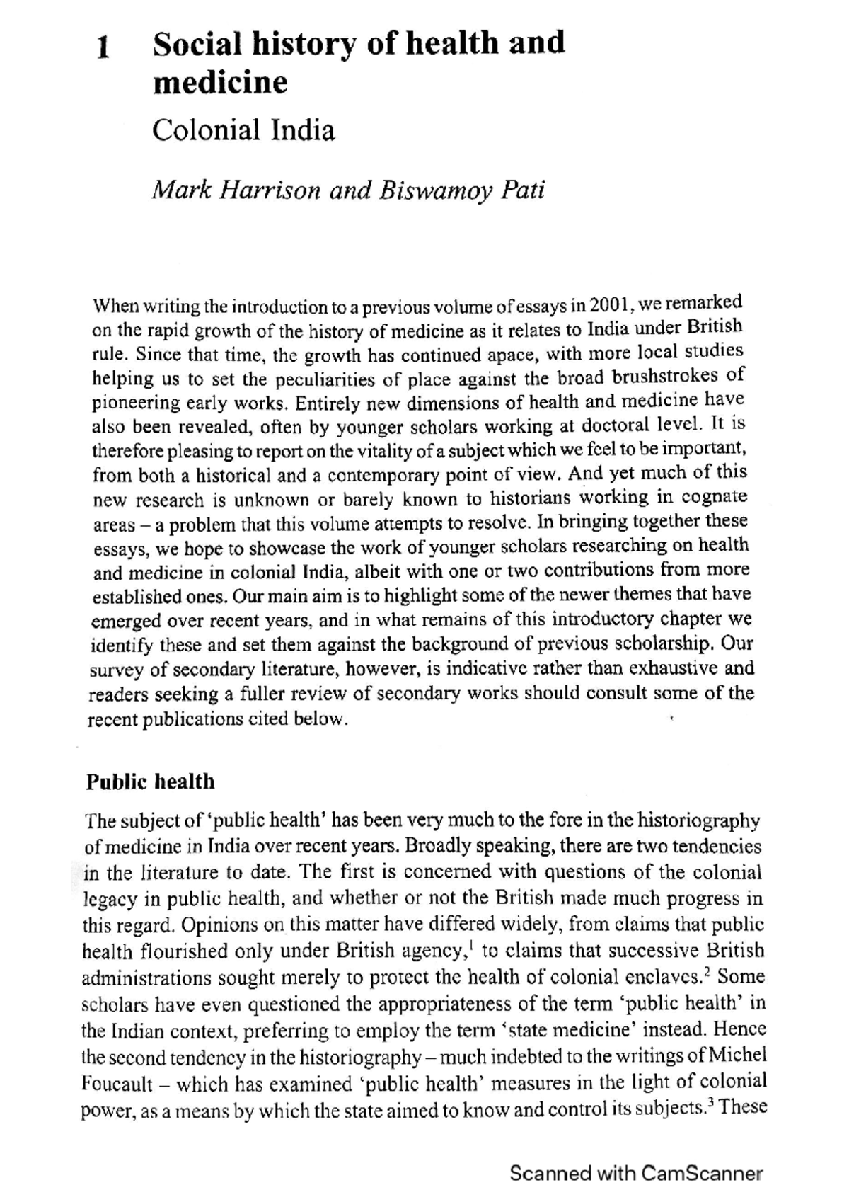 The Social History of Health & Medicine - BA(P) political science - Studocu