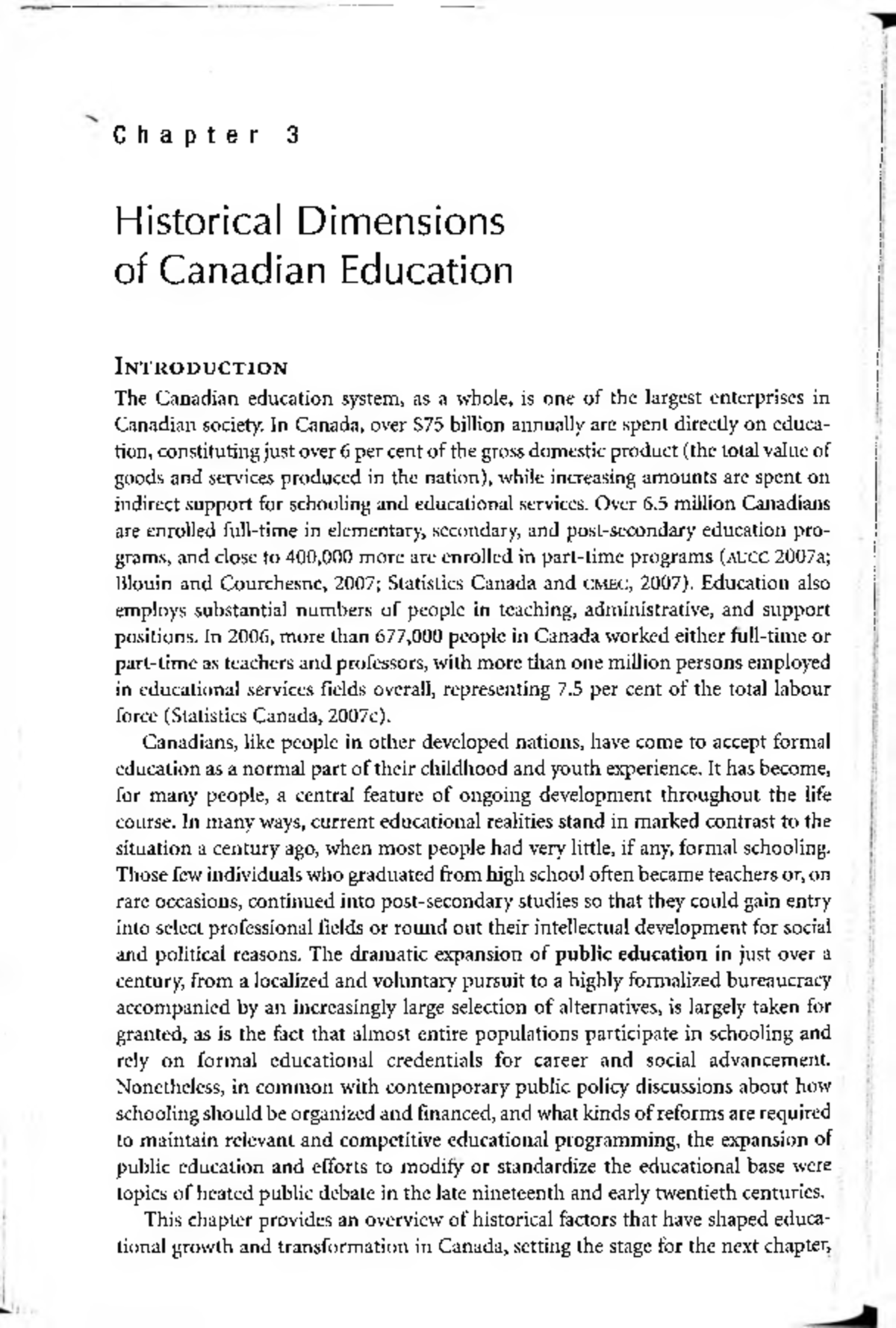 Historical Dimensions Week 2 - C h a p t e r 3 Historical Dimensions of ...