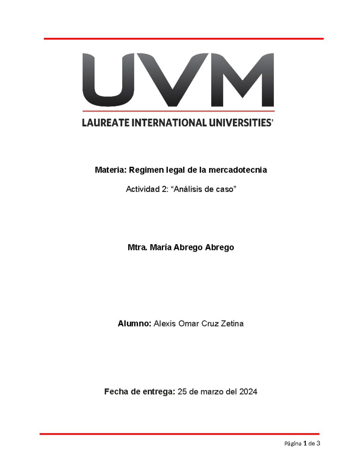 A2 AOCZ - bjbjbjbjbjbjbjbjbb - Materia: Regimen legal de la ...