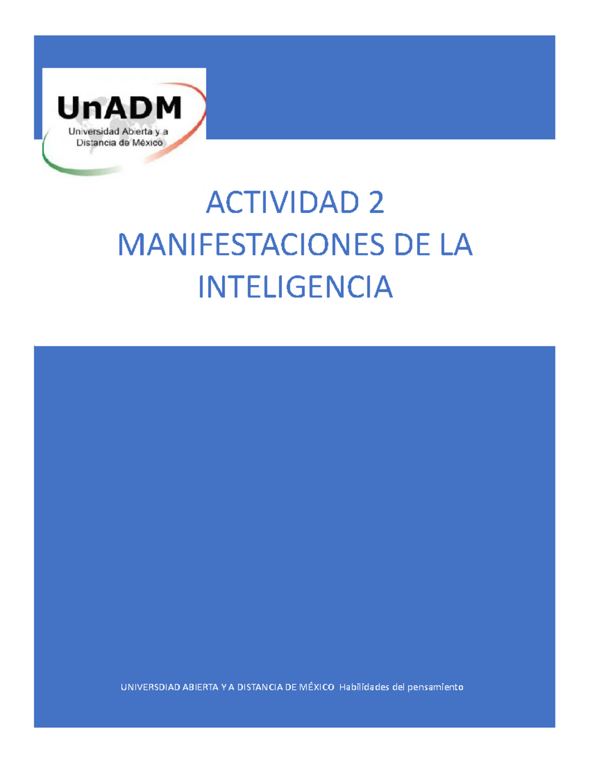 KHPE U1 A2 DJPP - Actividad - UNIVERSDIAD ABIERTA Y A DISTANCIA DE ...