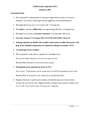 IS222 Final Exam S 1 2022 Solutions - IS222: Database Management Systems School of Information ...