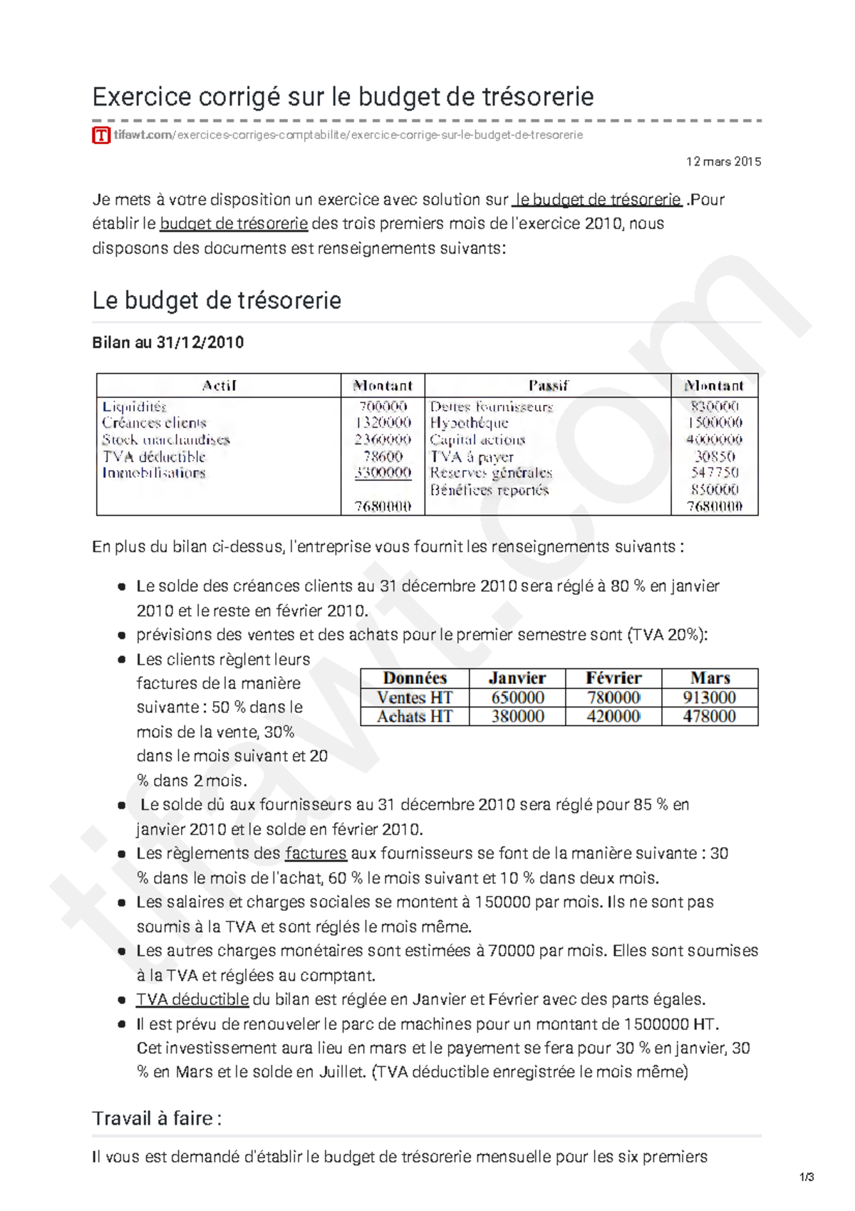 Budget-tresorerie - It's a complete guide to the steps you need to take ...