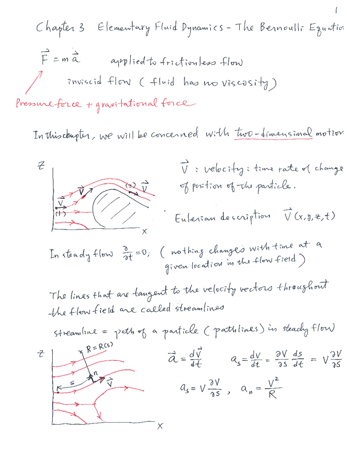 Fluid Mechanics Lecture Note Chapter 3 Part 1 - Chapter 3 Elementary ...