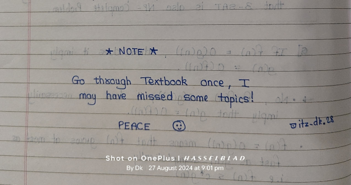 DAA Insem Notes by Dk🖤 - mildorf Hilgmo) 9h 2i TAZ 8 tort ulgrai ti ...