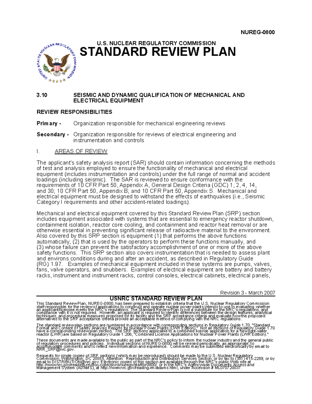 ML07072003 7 - Lecture notes 5 - Revision 3 - March 2007 USNRC STANDARD ...