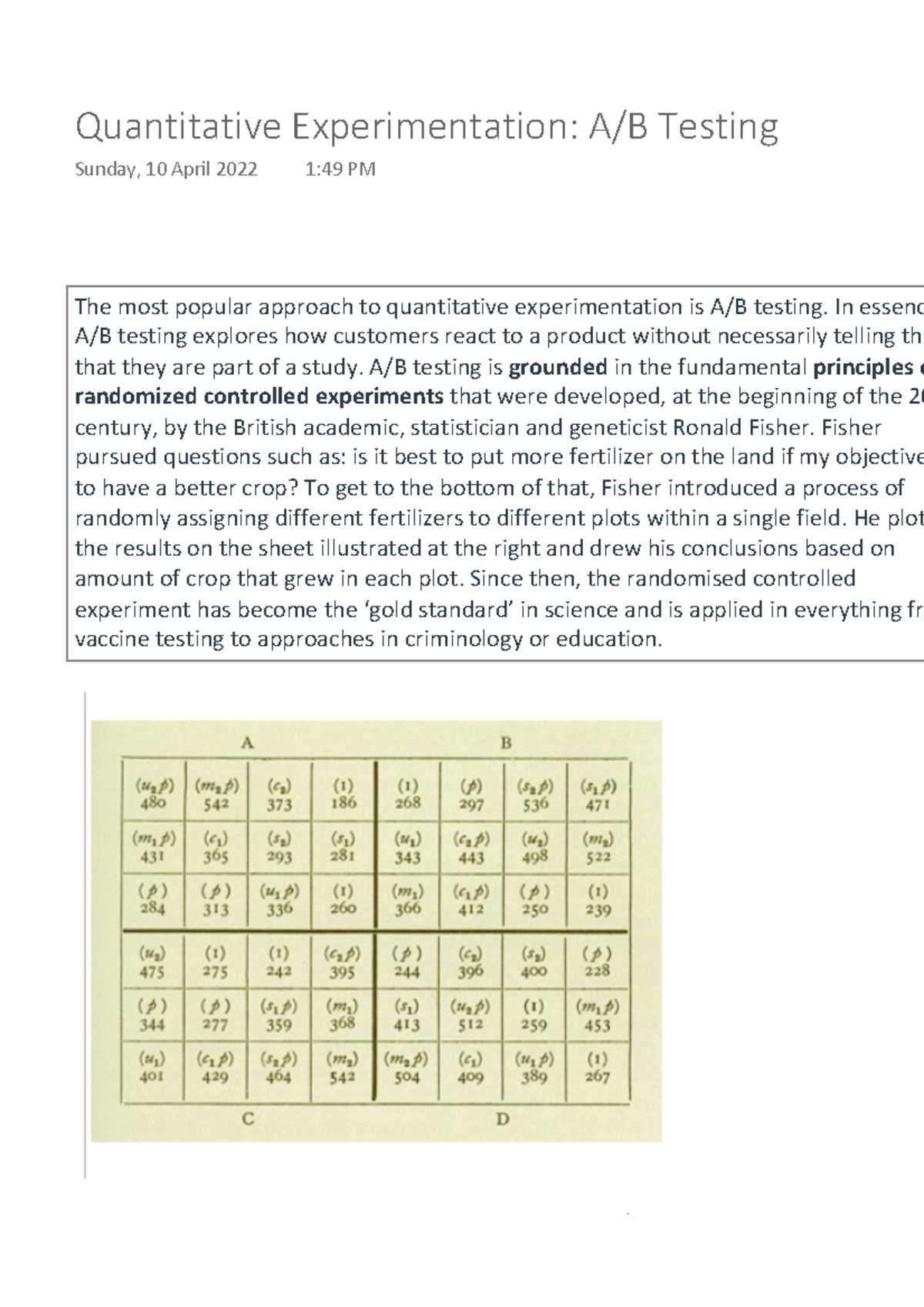 Quantitative Experimentation AB Testing - The most popular approach to ...