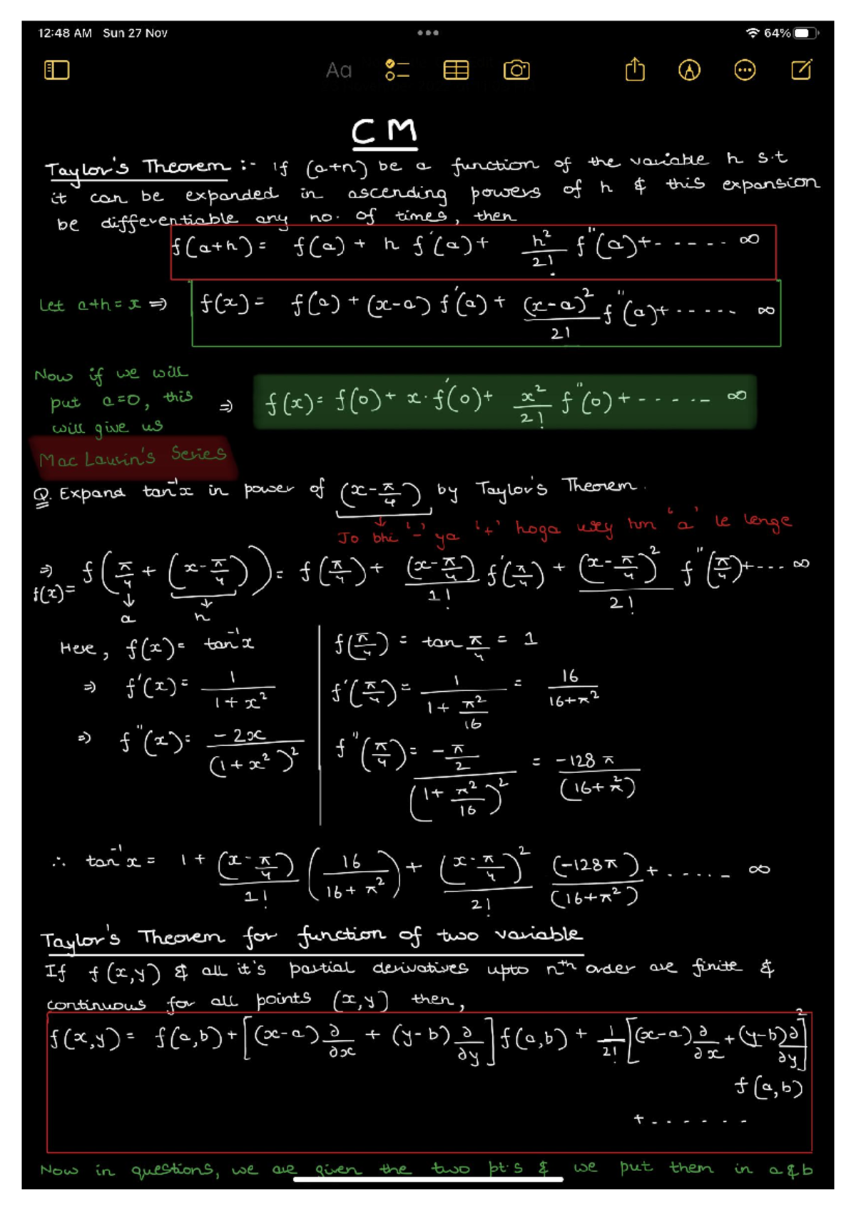 CM Notes - Computer Science & Engineering - Studocu