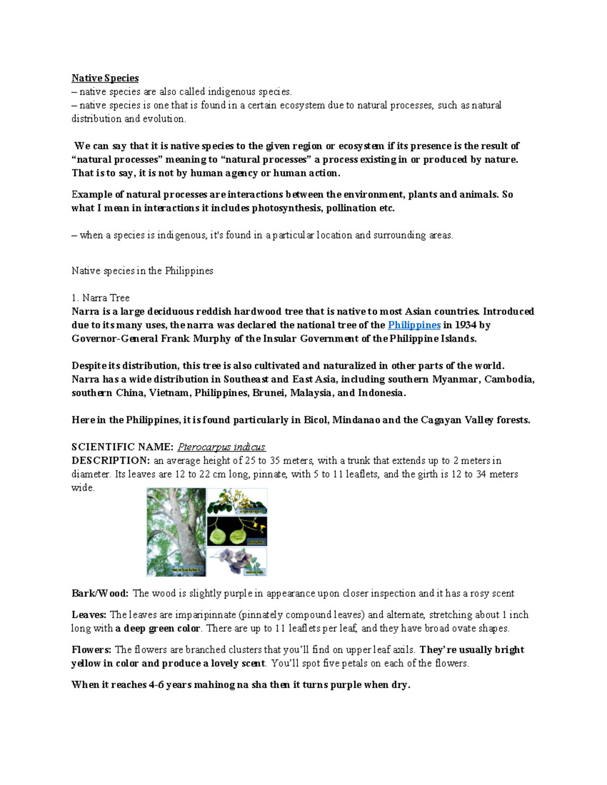 Native-species - Native Species native species are also called ...