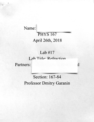 Physics Lab Report #7 - Lab #7 – Rotational Equilibrium Purpose ...