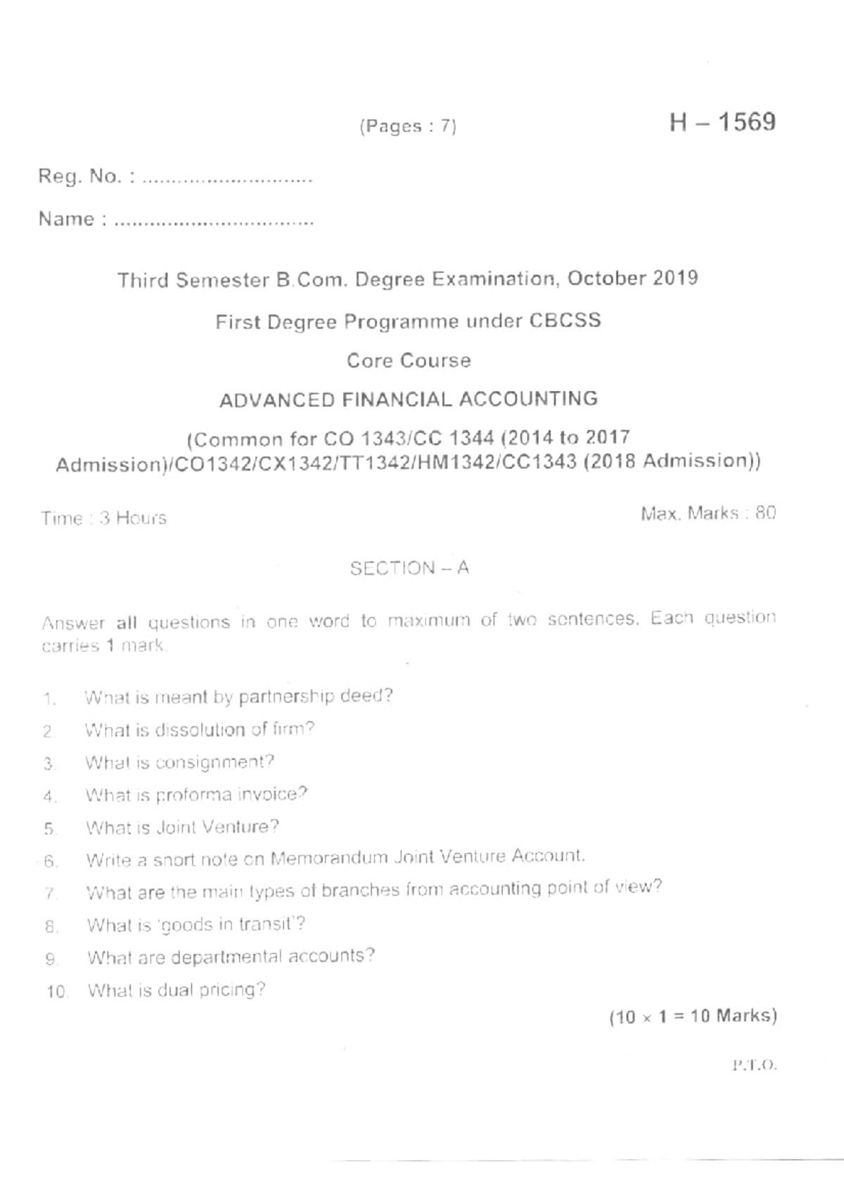 Advanced Financial Accounting CC 1344 H 1485 - Basic Desktop Publishing ...