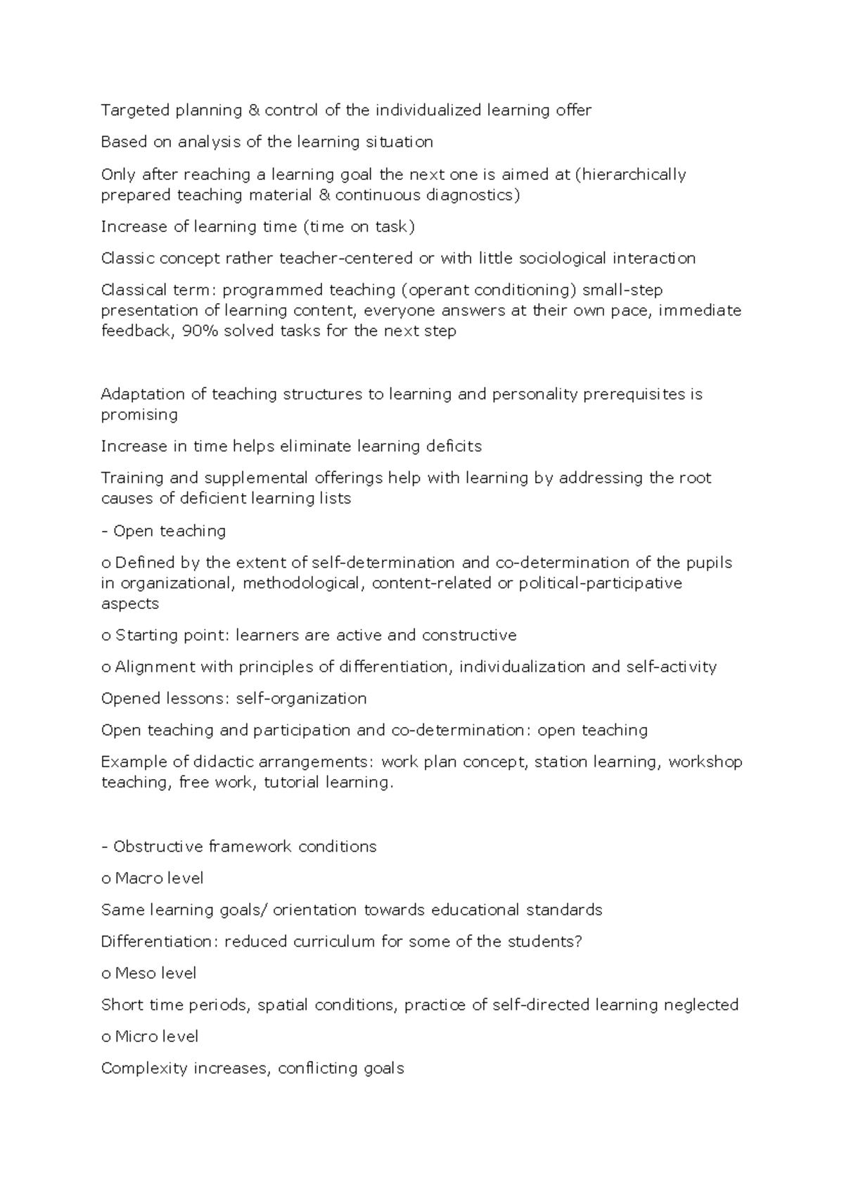 Targeted planning - Introduction To Cognitive Psychology - Targeted ...