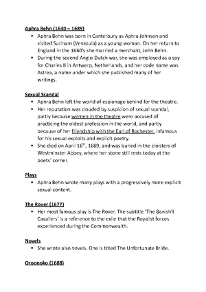 17th Century Poetry Notes Context - Context – Presentaion Themes and ...