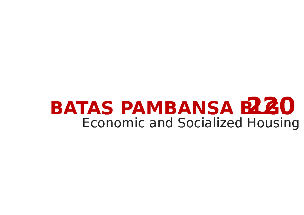 BP 220 slides - pedrosantosjr - BATAS PAMBANSA BLG. 220 ...