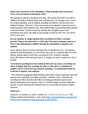 IDS 403 5-2 Activity- Self Reflection - Module 5-2: Activity- Self ...