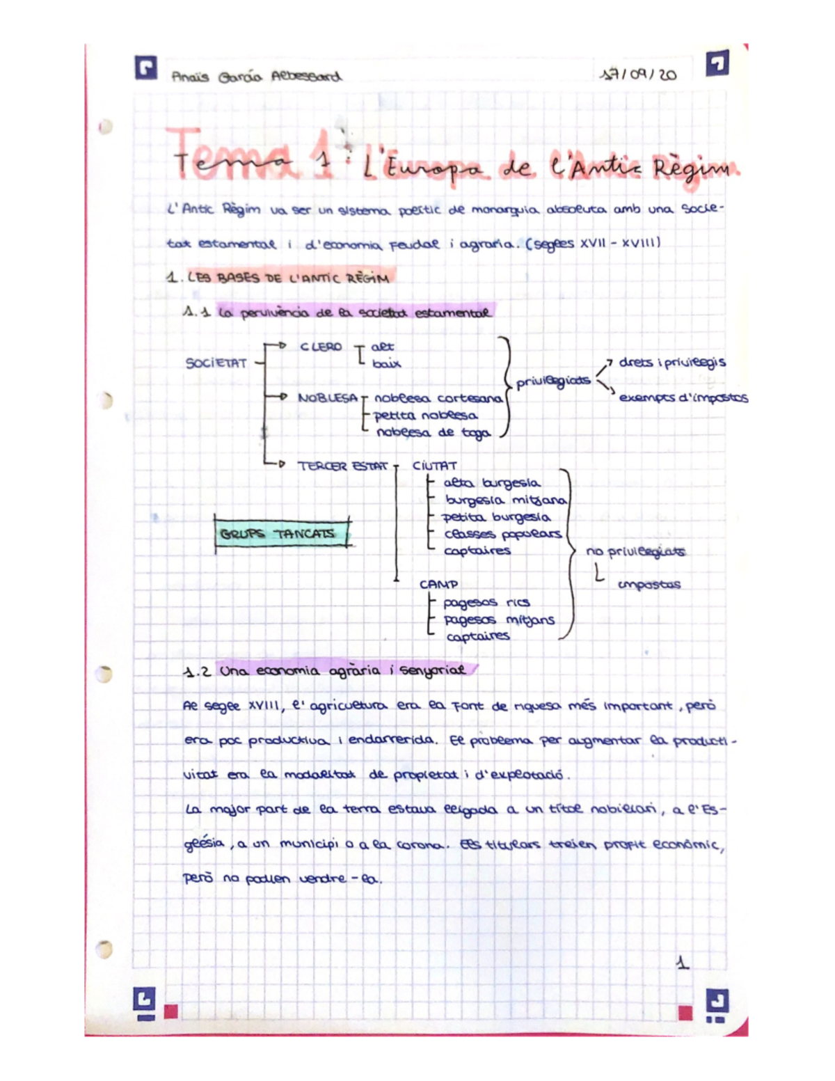 Tercer Estat - jbjnj - Ciències Socials: Geografia i Història - Studocu