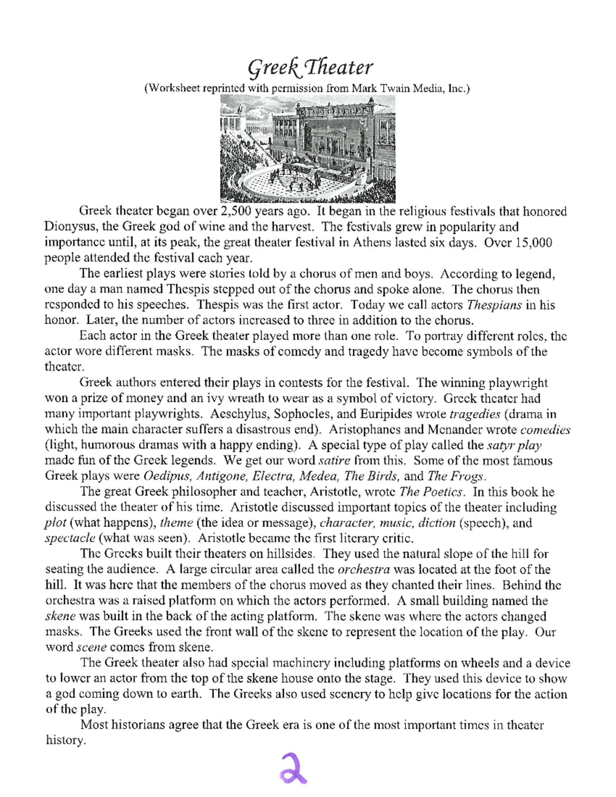 Kami Export - Jaylinn Meyer - greek packet page 5&6 - Gree€Theater ...