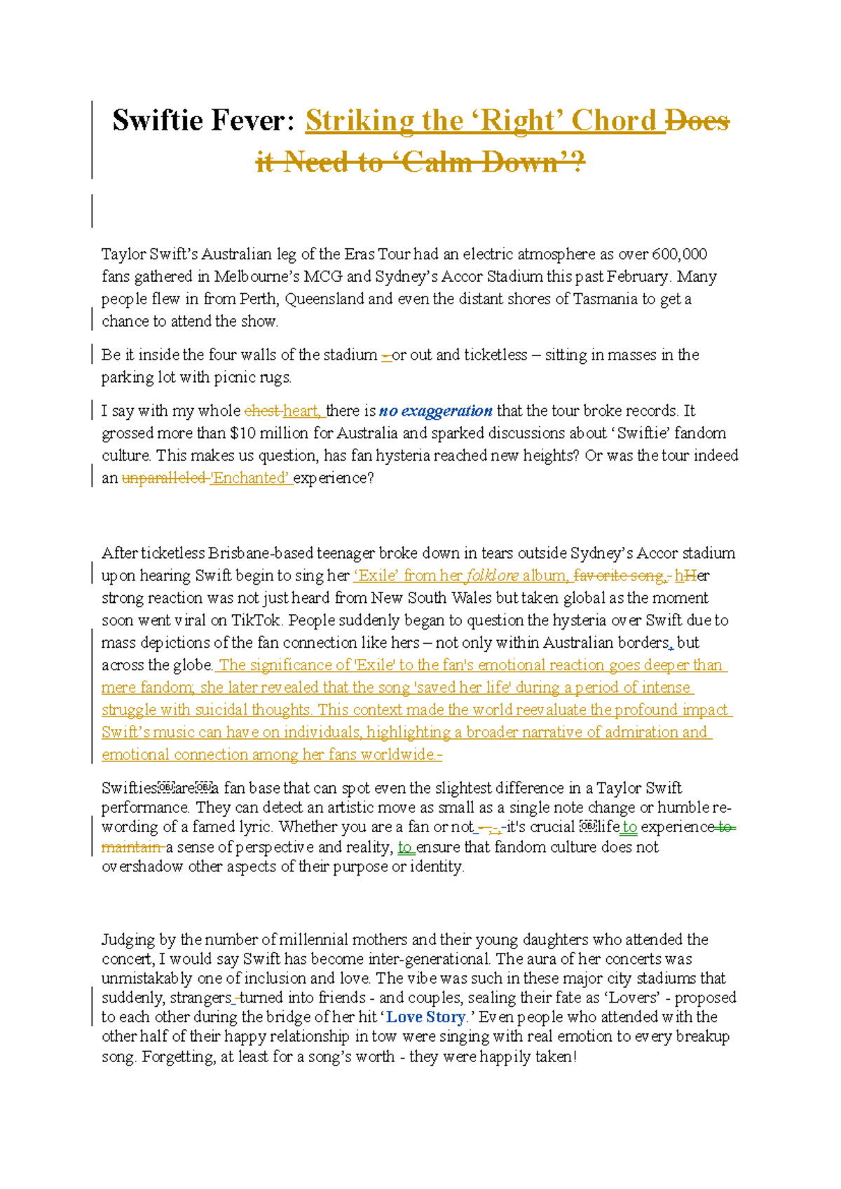 Taylor Swift Write up The Guardian Archie Arora 1 - Copy - Swiftie ...