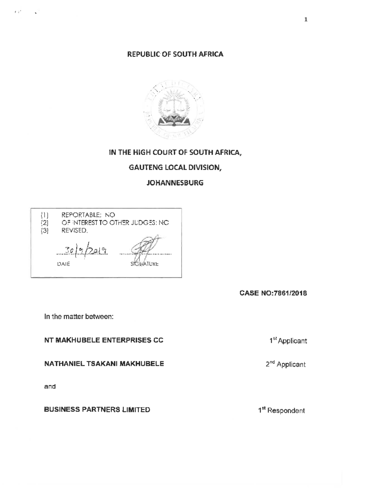 399 - Case law - CSL2601 - Studocu