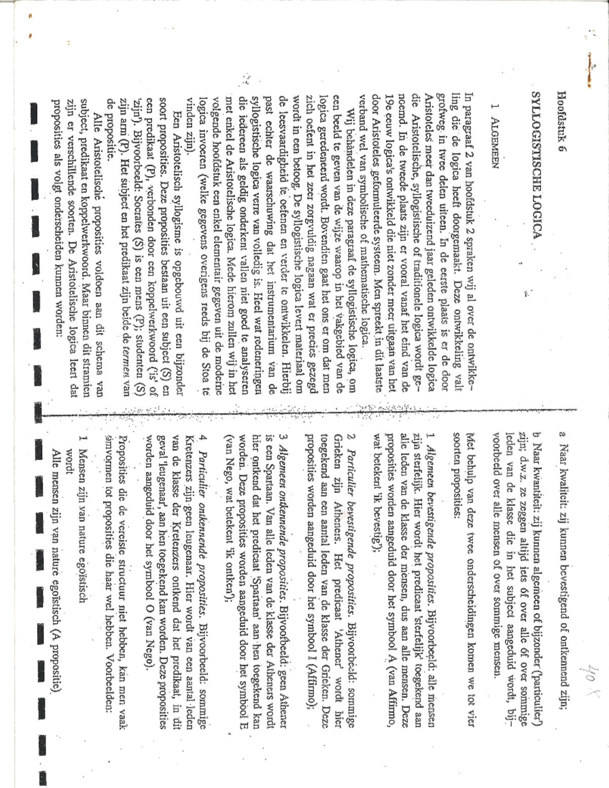 Scan stencil Syllogisme - Recht - Studocu
