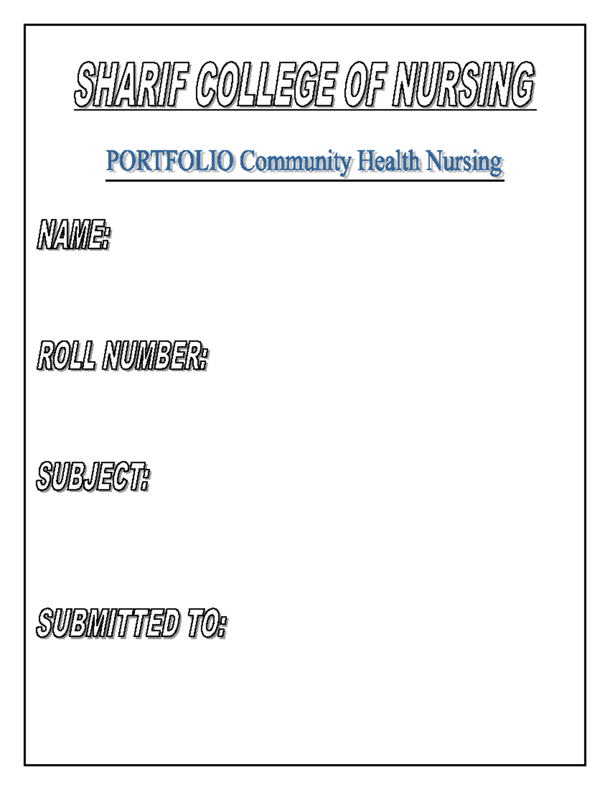 Chn portfolio 1 - Notes on general medicine - 1. BASIC HEALTH UNIT 2 ...
