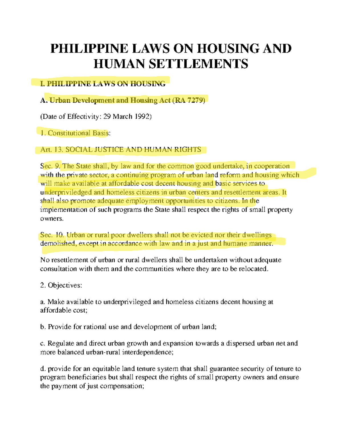 237602360- Philippine-LAWS-ON- Housing-AND- Human-SET 240702 163159 ...