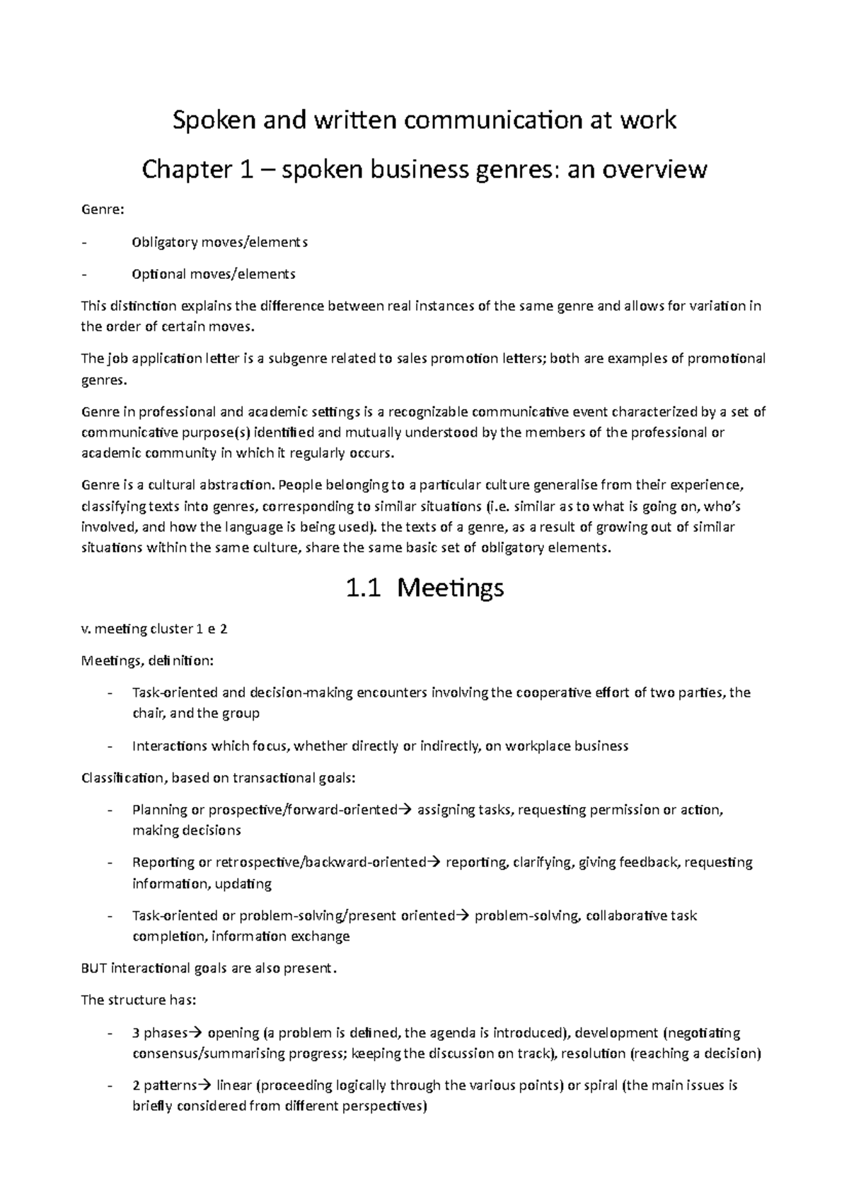 Spoken and written communication at work - The job application letter ...